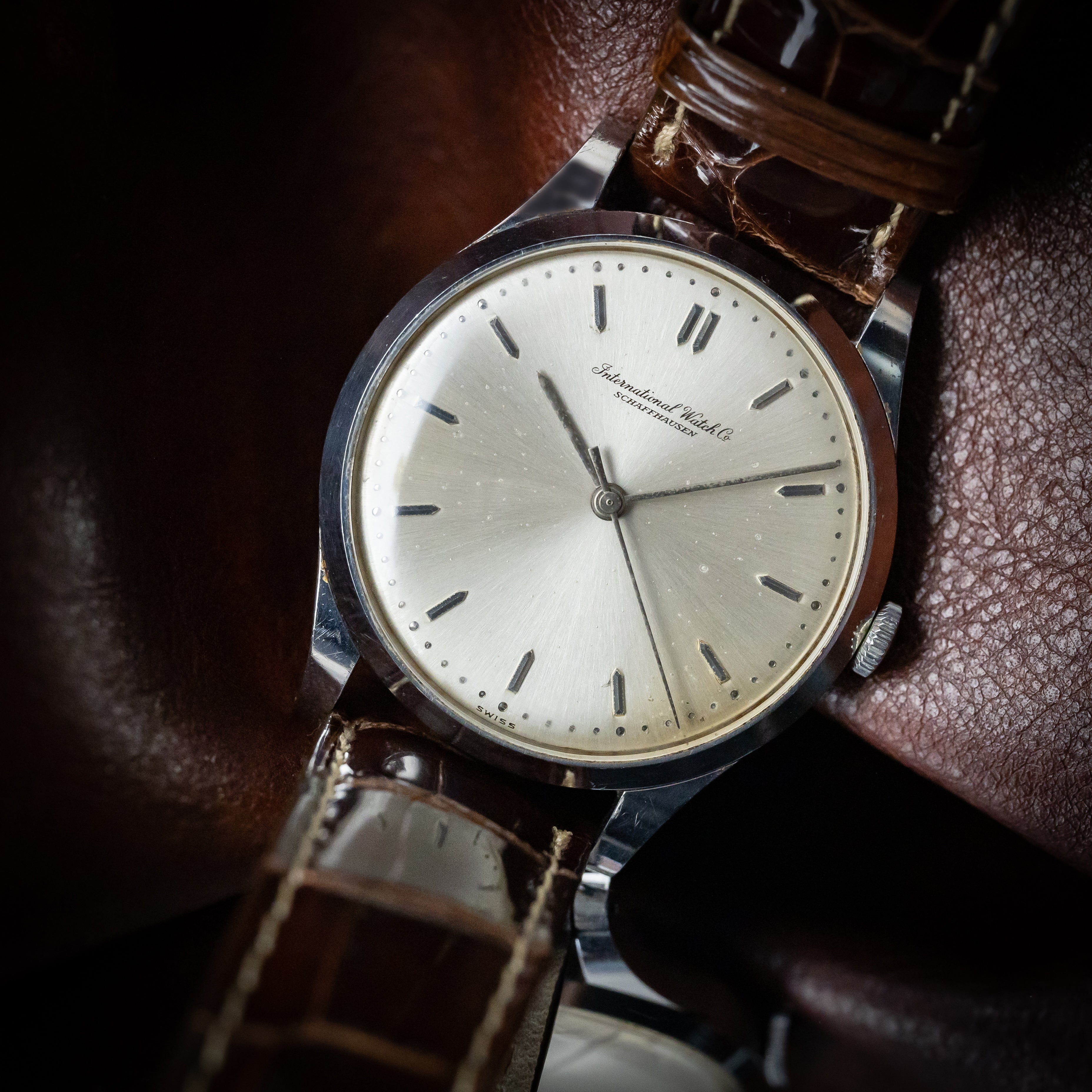 IWC ラウンドケース1965年製 手巻き Cal.89 IWC ラウンドケース1965年製 手巻き Cal.89