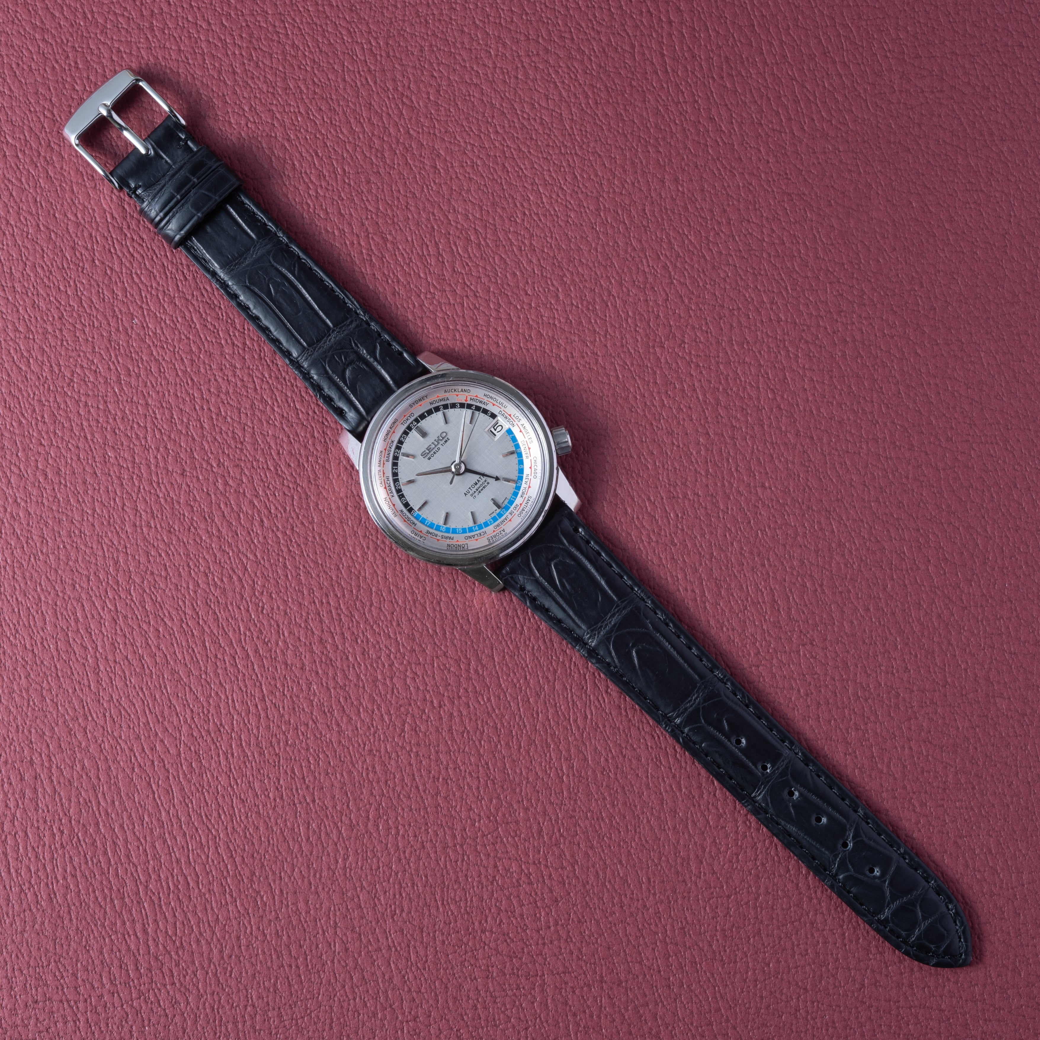 セイコー ワールドタイムファーストモデル 1964年製 Ref.6217 セイコー ワールドタイムファーストモデル 1964年製 Ref.6217